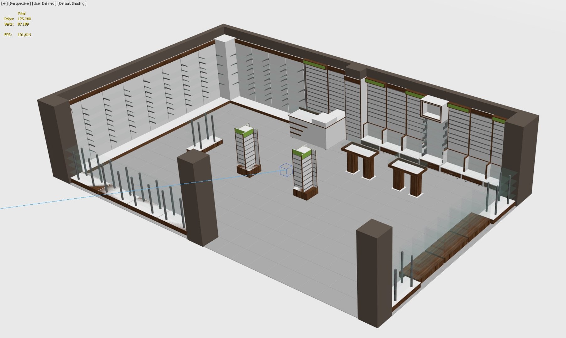 3D Shop Model - TurboSquid 1367205