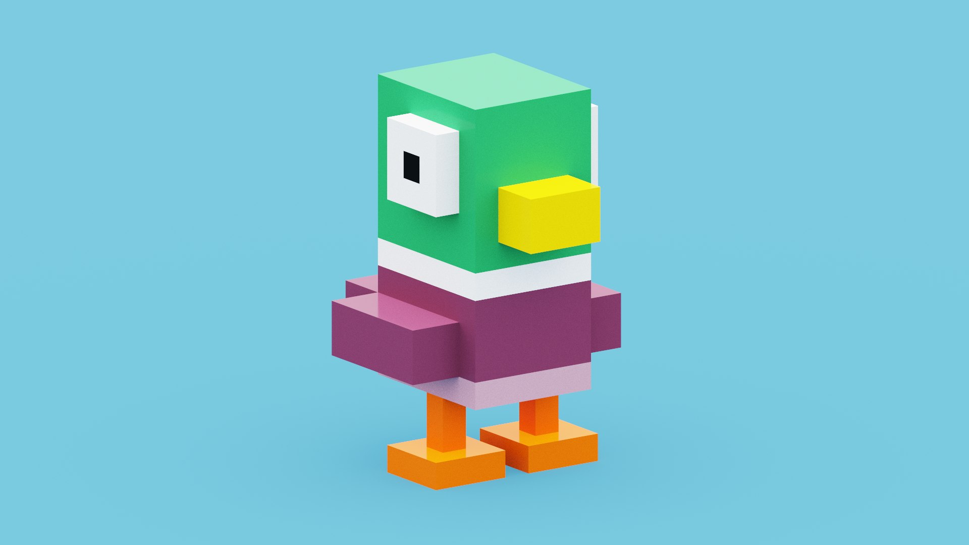 Minecraft Duck 3D - TurboSquid 2080193