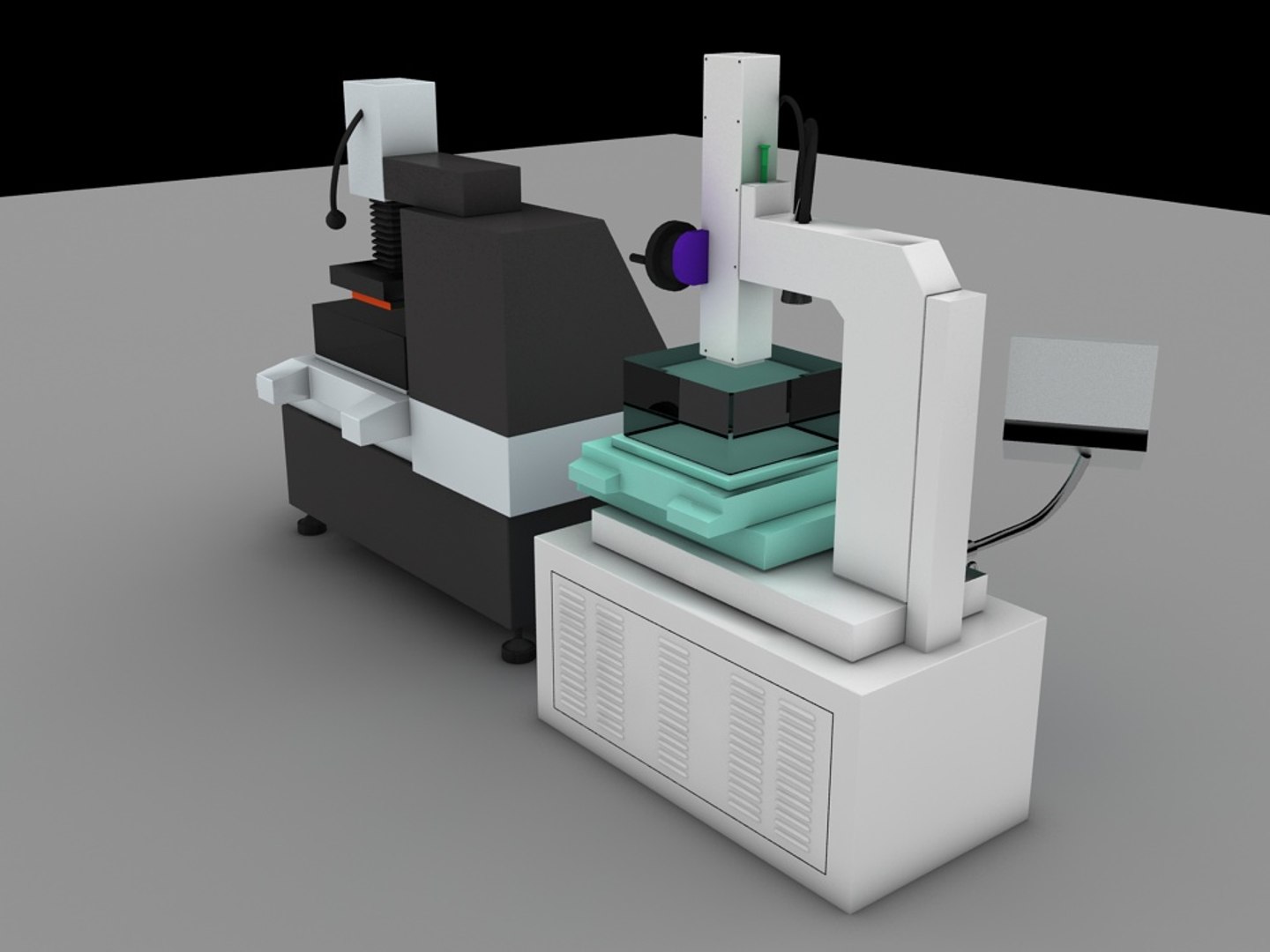 Wire Cutting Edm 3d Model