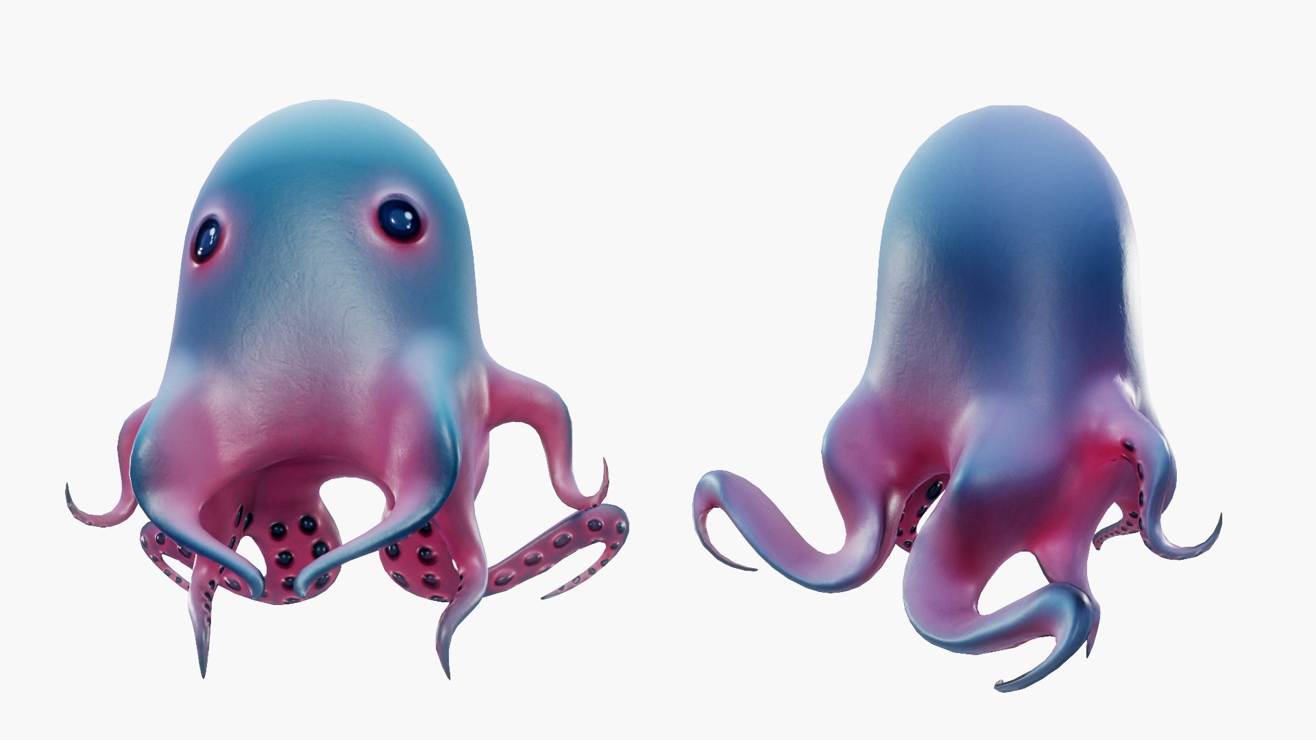 3D Octopus Model - TurboSquid 1978563