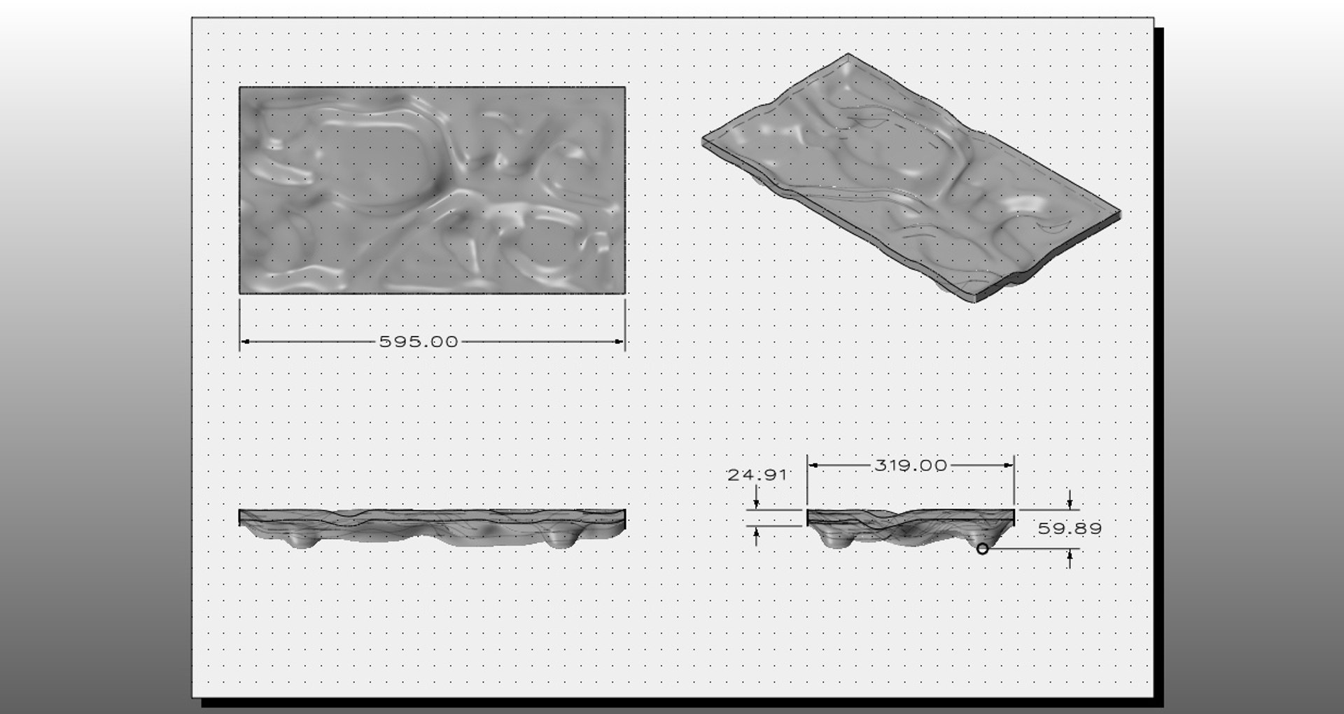 Tea Board 3D Model - TurboSquid 1323716