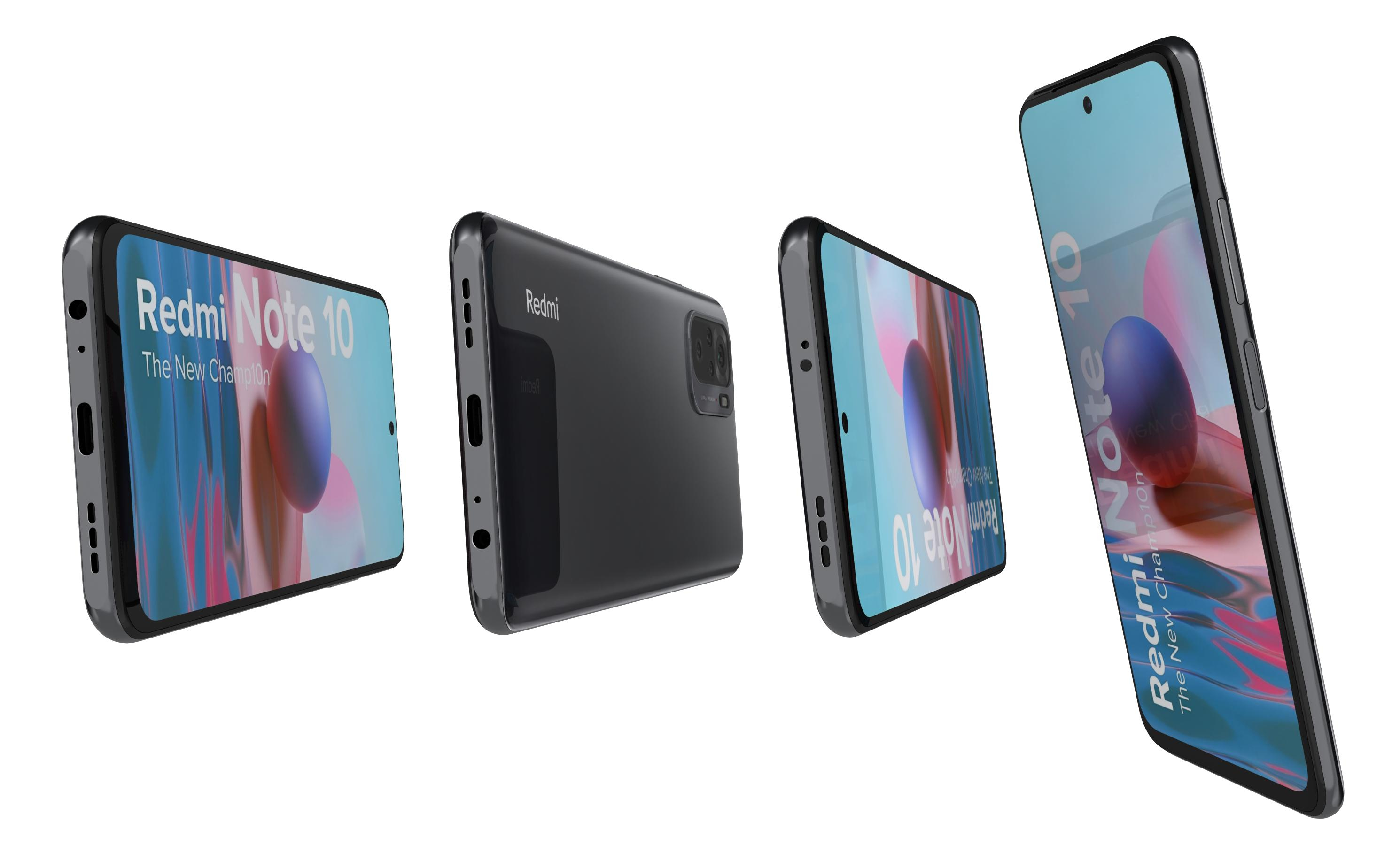 Xiaomi redmi note 10 3D model - TurboSquid 1713488