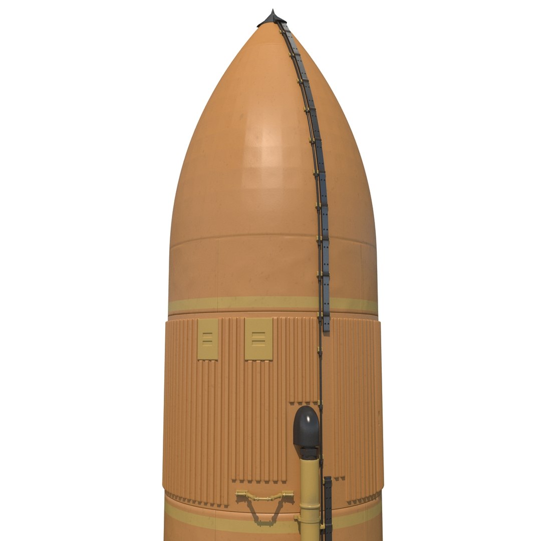 3d model space shuttle external tank