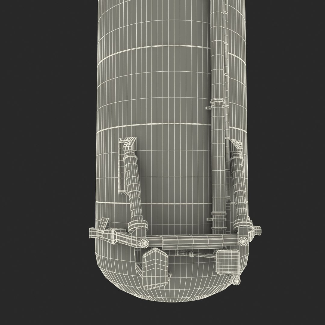 3d model space shuttle external tank