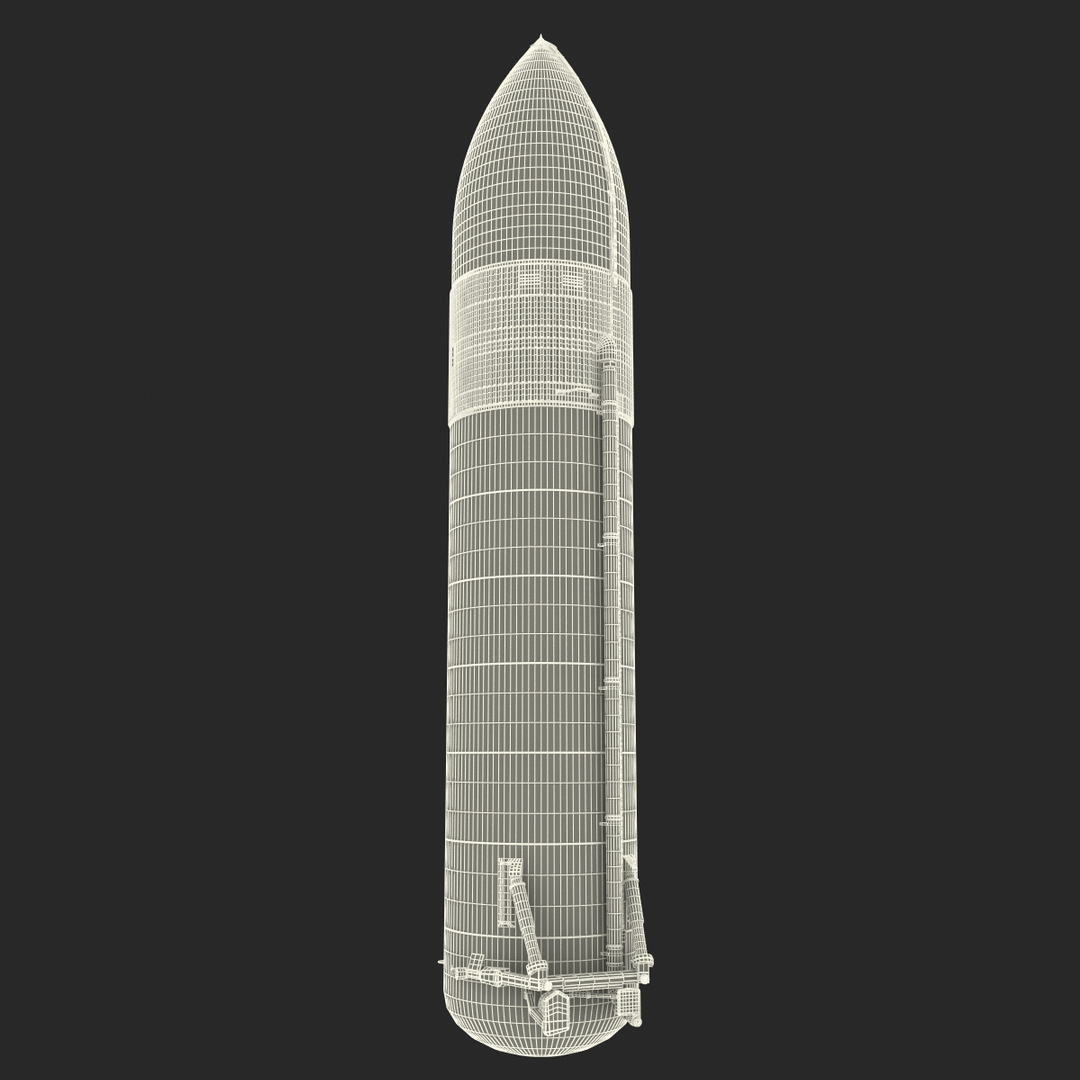 3d Model Space Shuttle External Tank