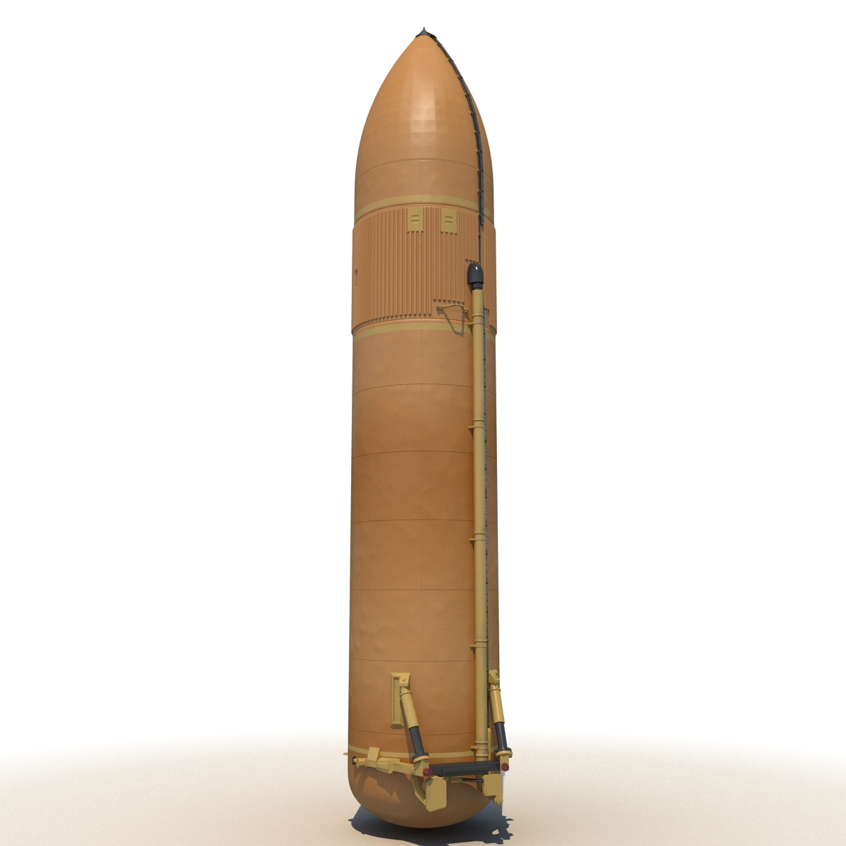 3d model space shuttle external tank