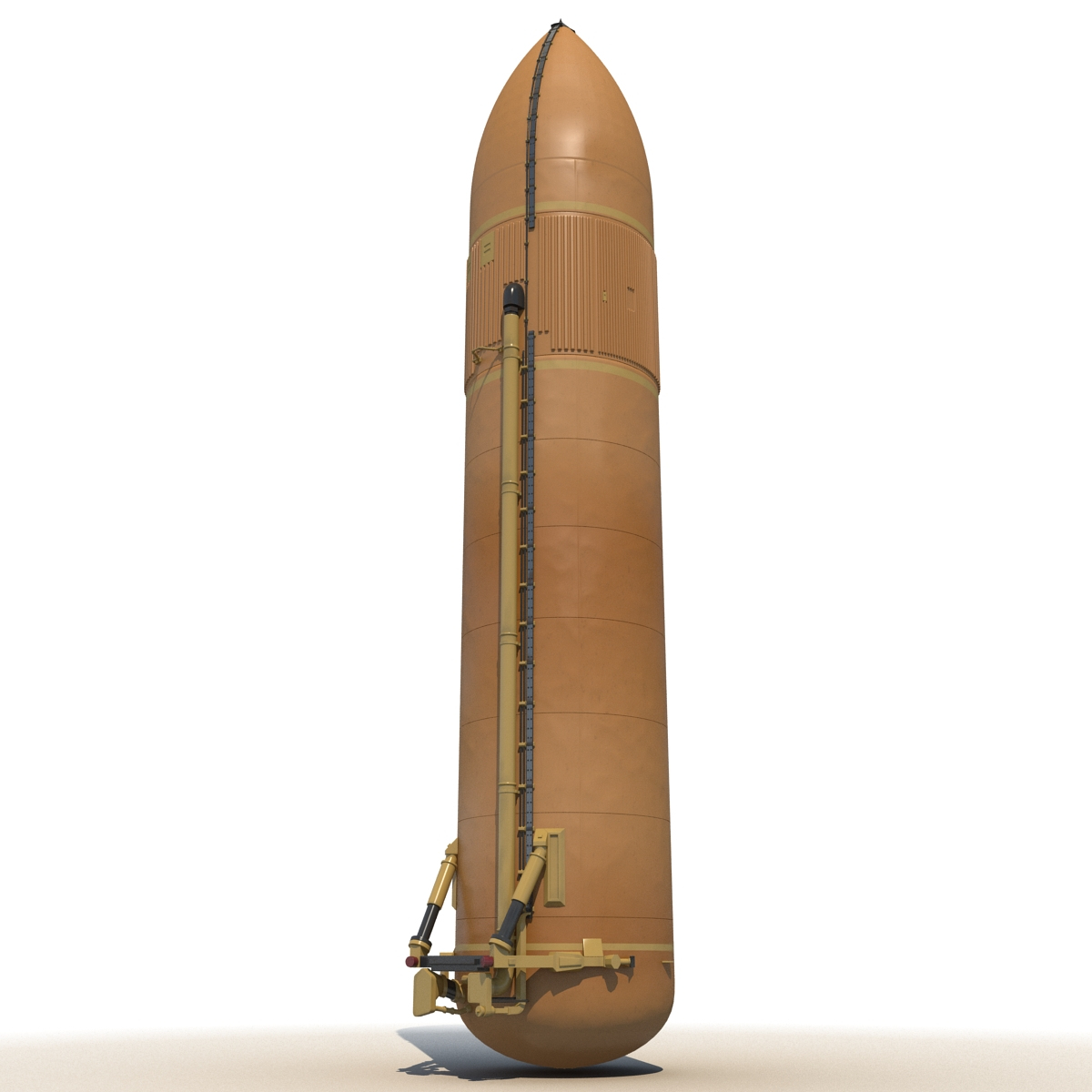 3d model space shuttle external tank