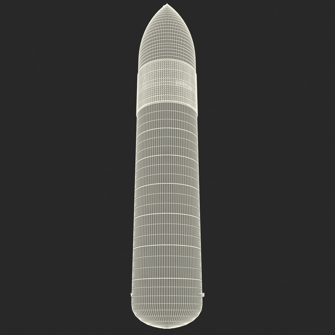 3d model space shuttle external tank