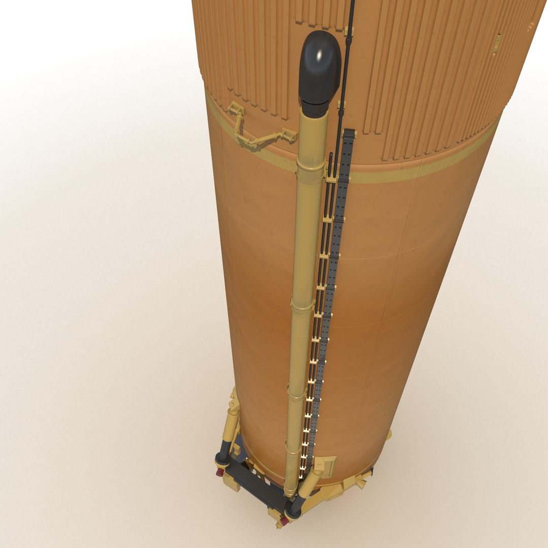 3d model space shuttle external tank