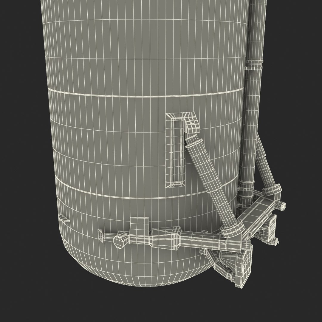 3d model space shuttle external tank