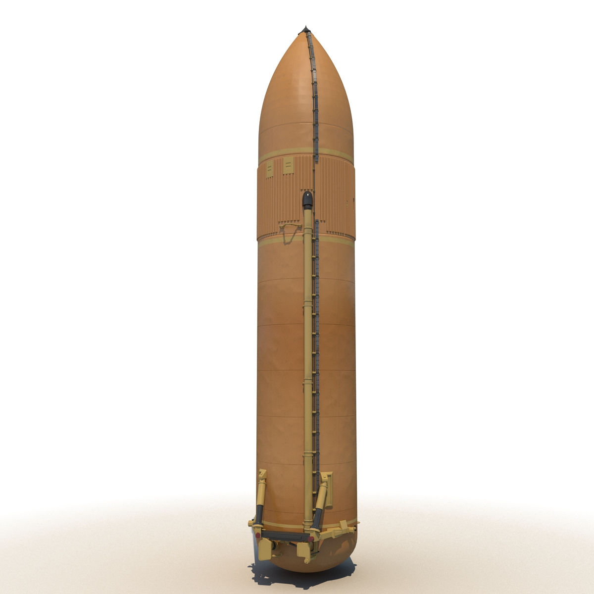 3d model space shuttle external tank