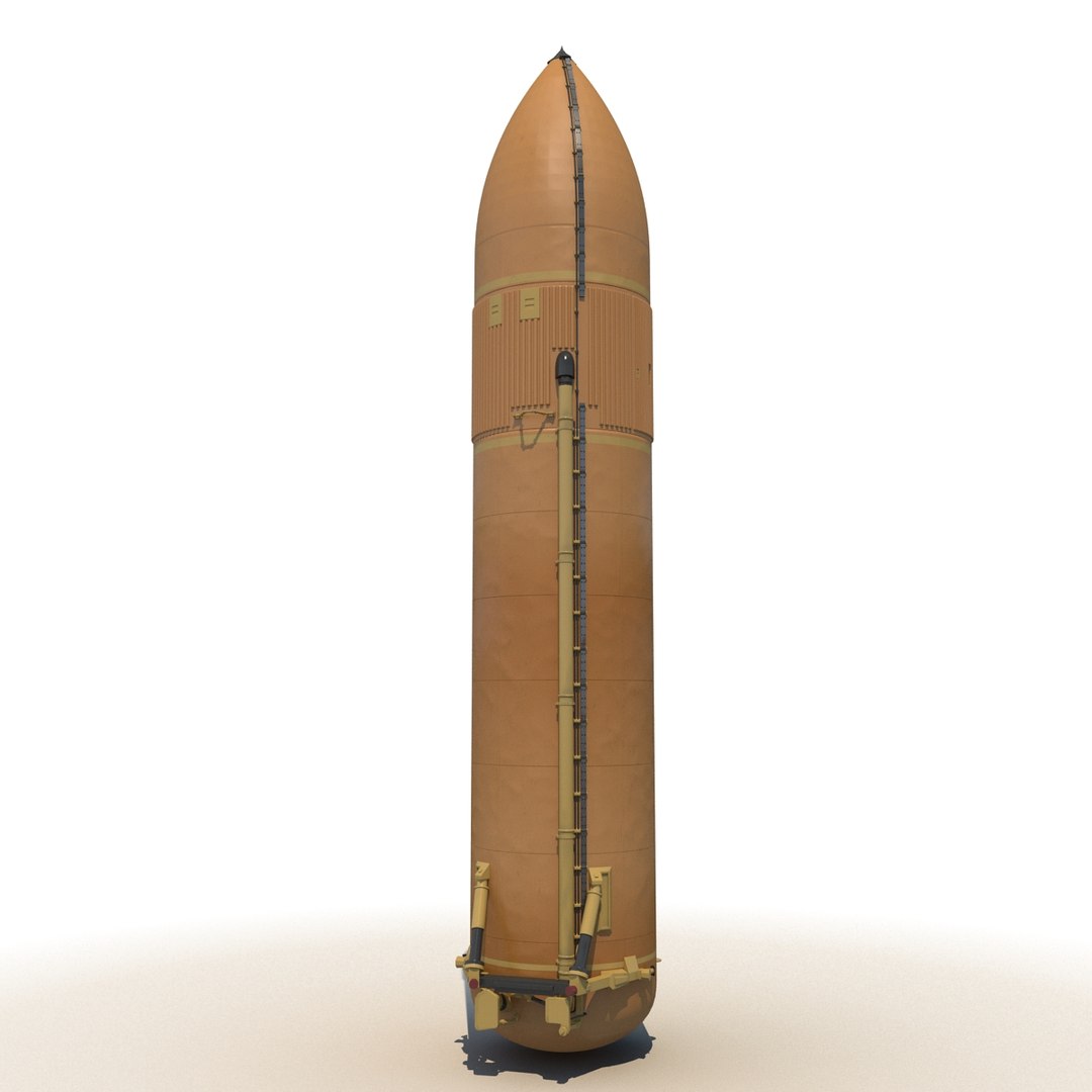 3d Model Space Shuttle External Tank