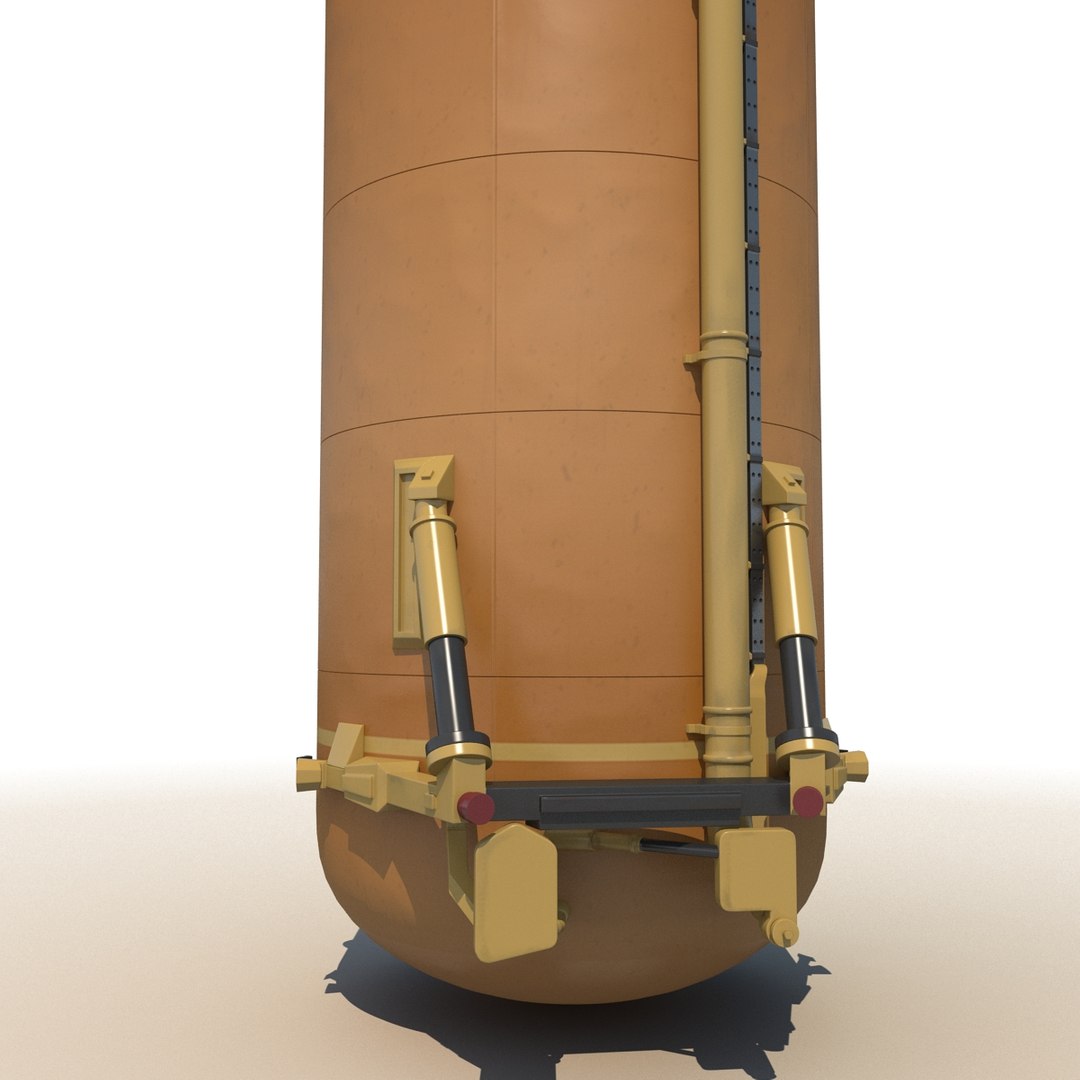 3d model space shuttle external tank