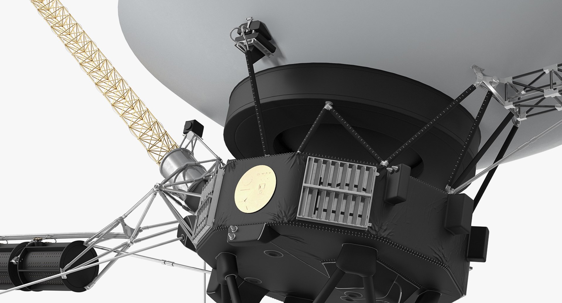 Voyager spacecraft probe space 3D model - TurboSquid 1365112