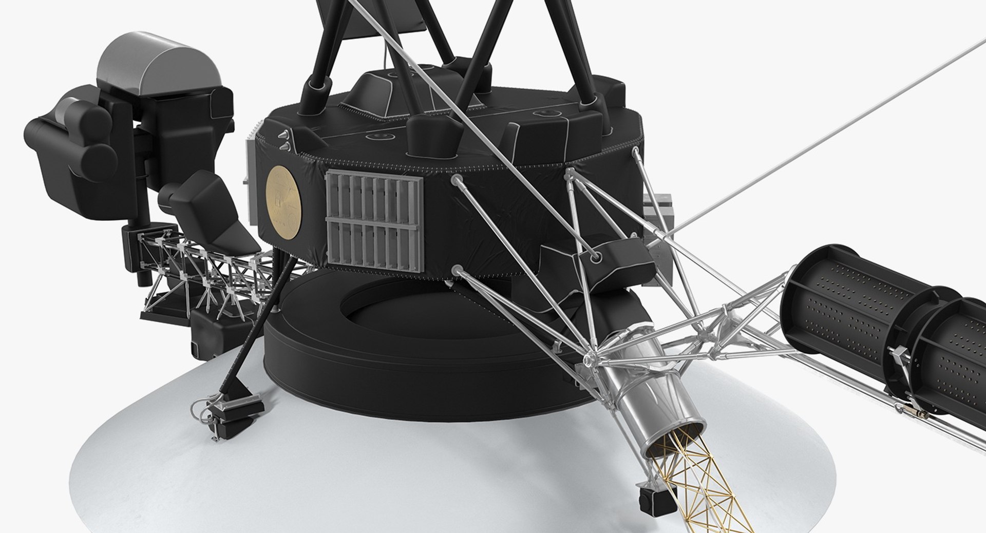 Voyager spacecraft probe space 3D model - TurboSquid 1365112