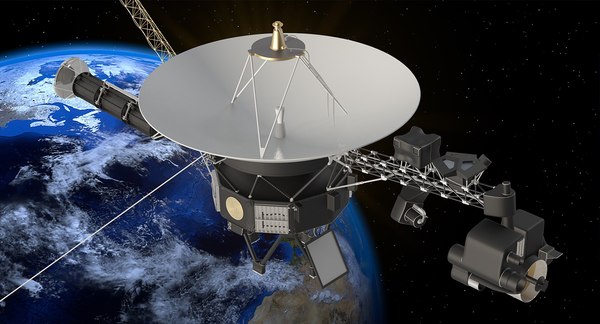 Voyager spacecraft probe space 3D model - TurboSquid 1365112