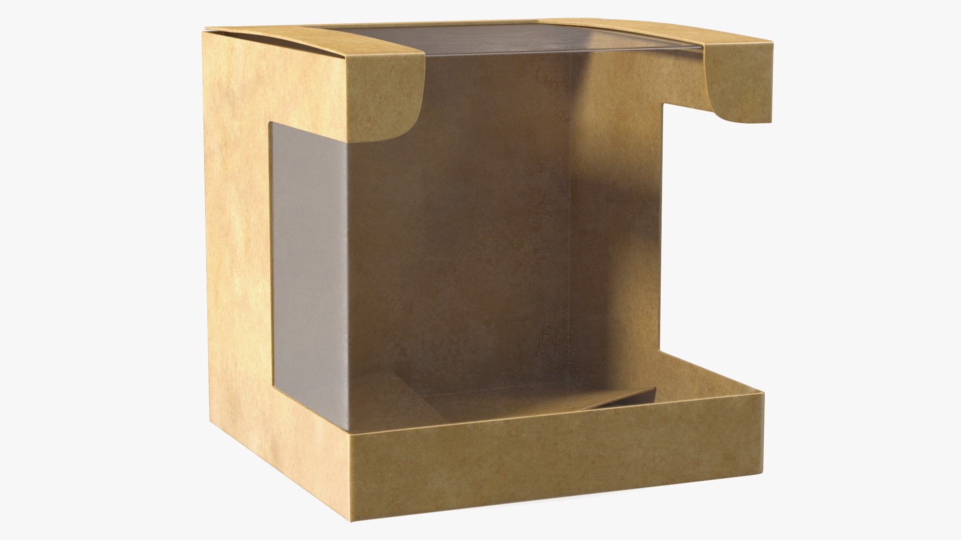 3D Carton Package For Cupcake - TurboSquid 1998252
