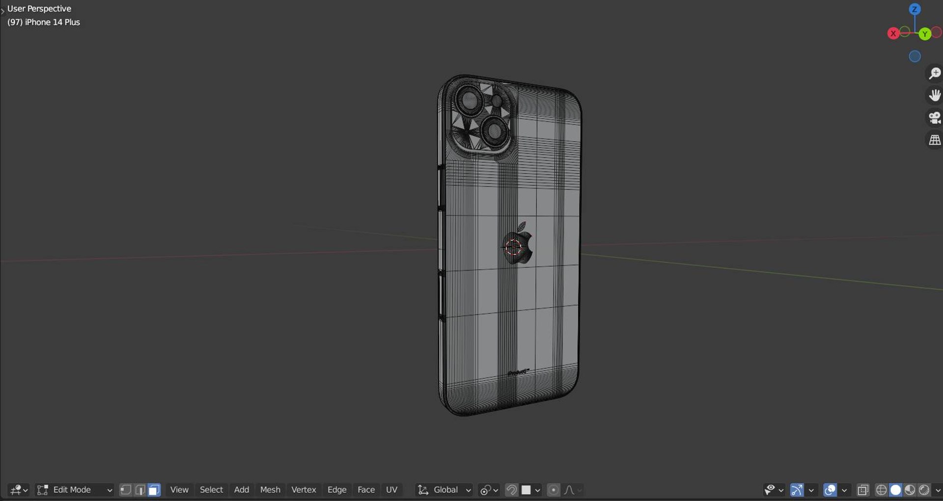 Apple IPhone 14 Plus In Official Colors 3D Model - TurboSquid 1957095