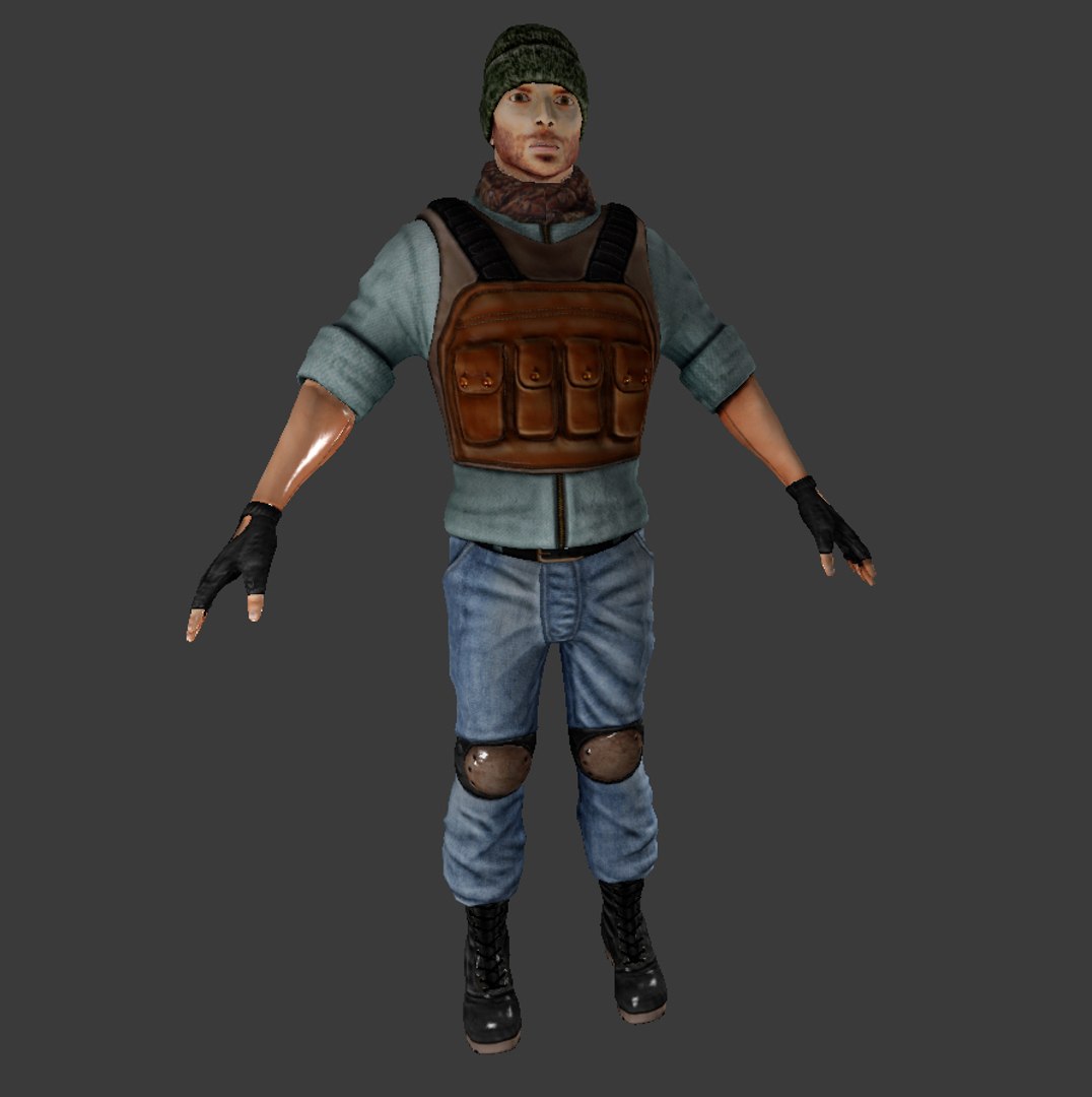 3D Terrorist Model - TurboSquid 1207975