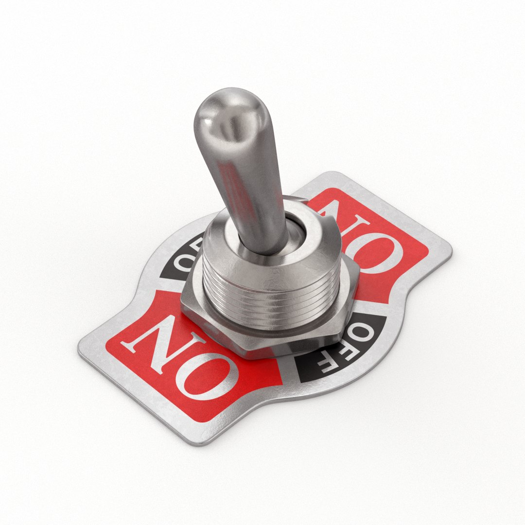 3D Model Switch Toggle - TurboSquid 1429031