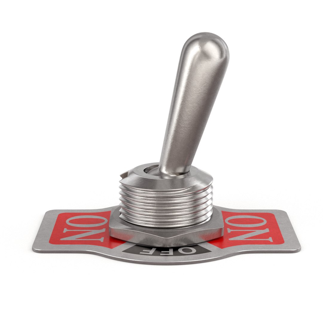 3D Model Switch Toggle - TurboSquid 1429031