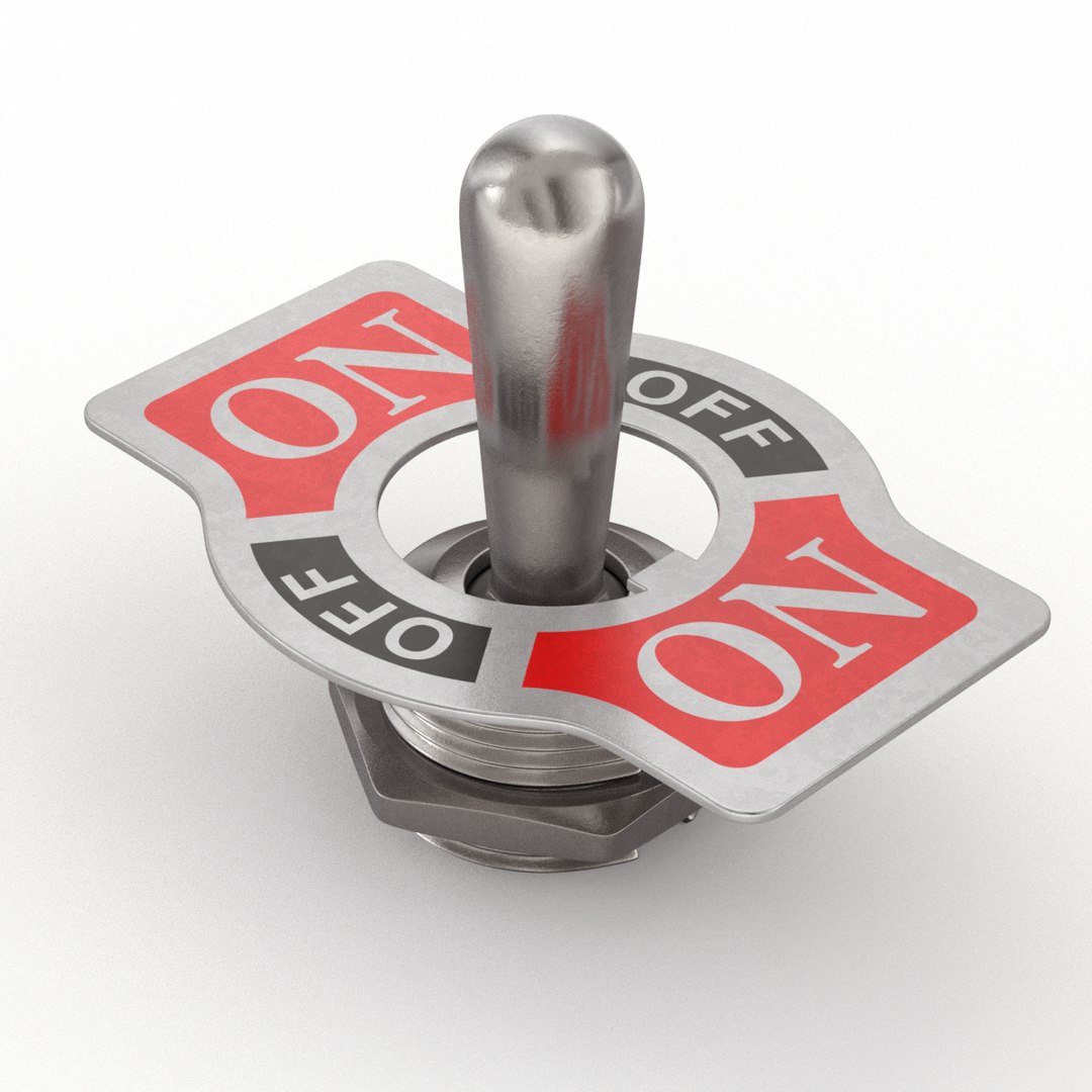 3D Model Switch Toggle - TurboSquid 1429031