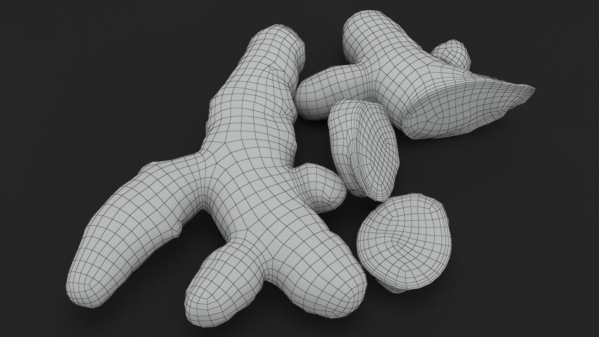 3D Turmeric Root V1 Model - TurboSquid 1863691