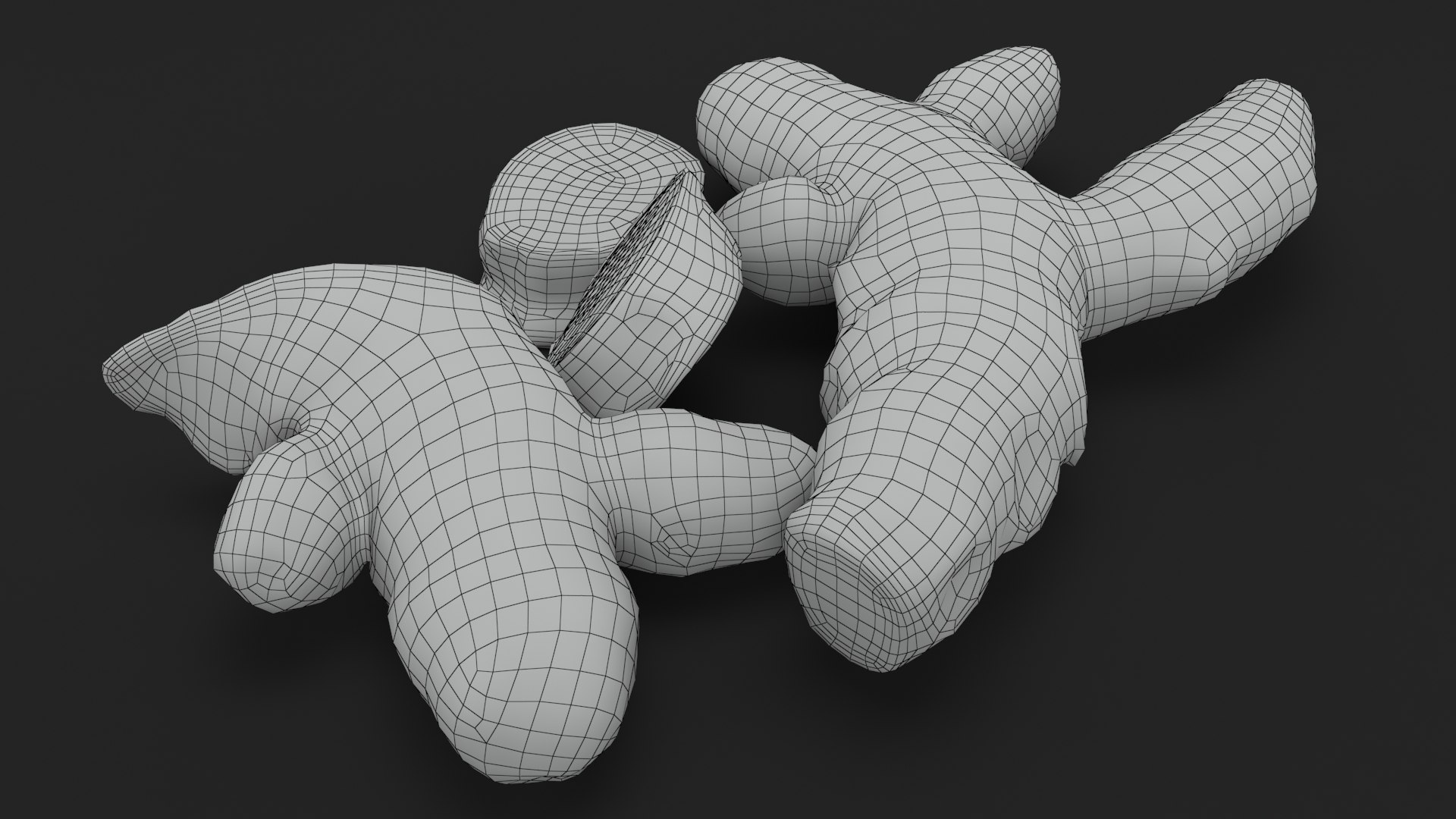 3D Turmeric Root V1 Model - TurboSquid 1863691