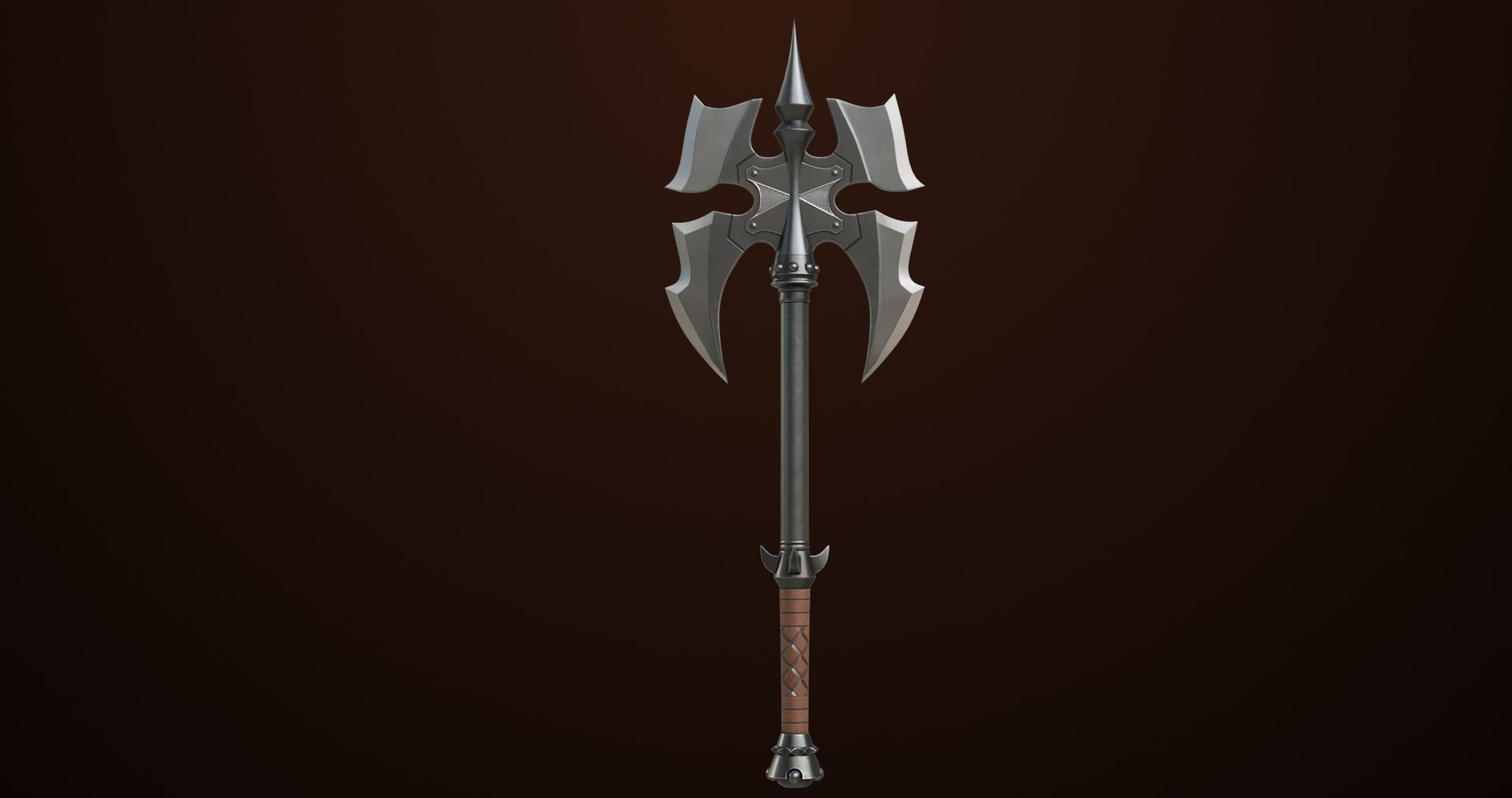 6 Battle Axes Collection All PBR Unity UE Textures 3D Model ...
