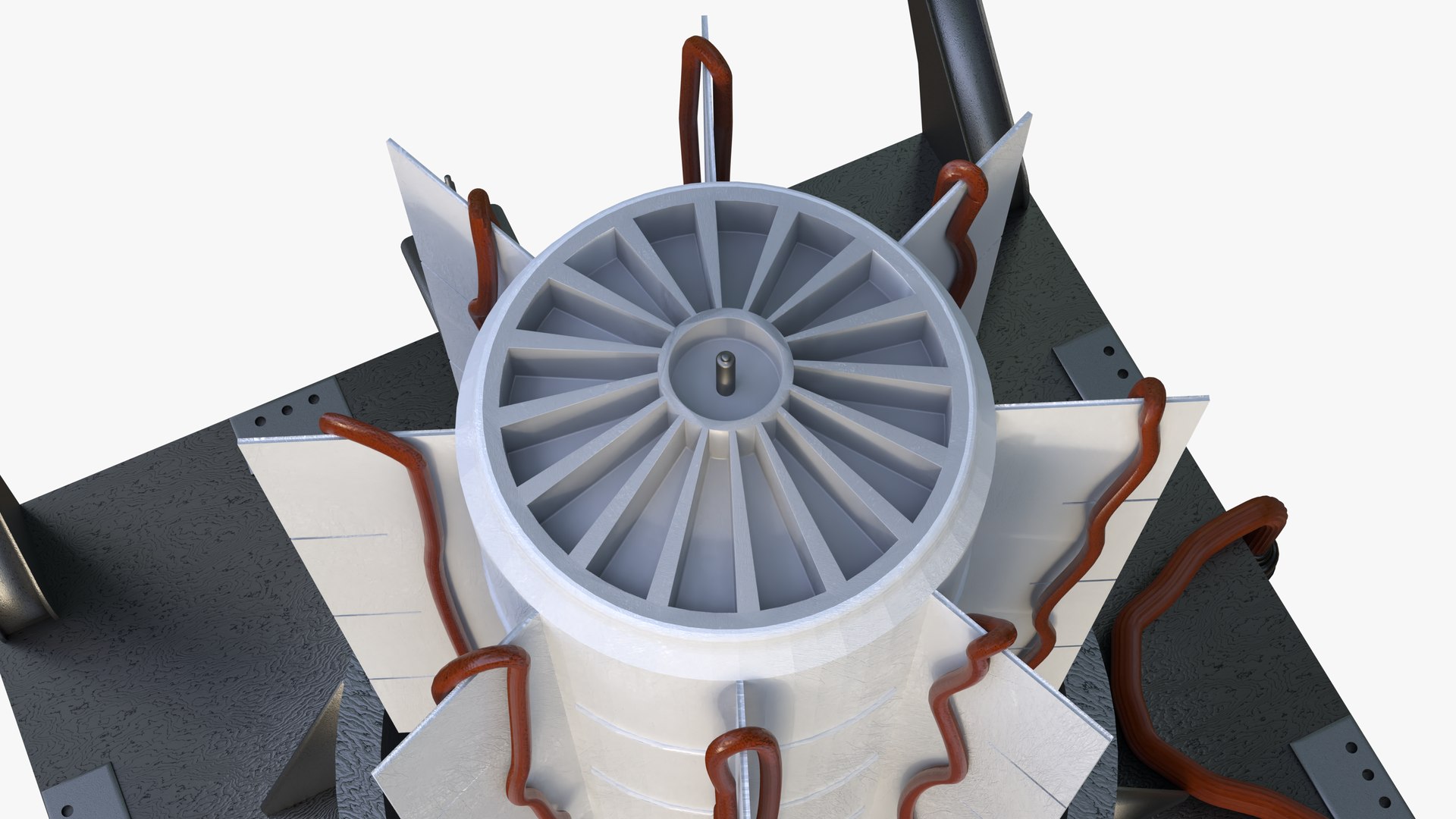 3D Radioisotope Thermoelectric Generator Model - TurboSquid 2081391