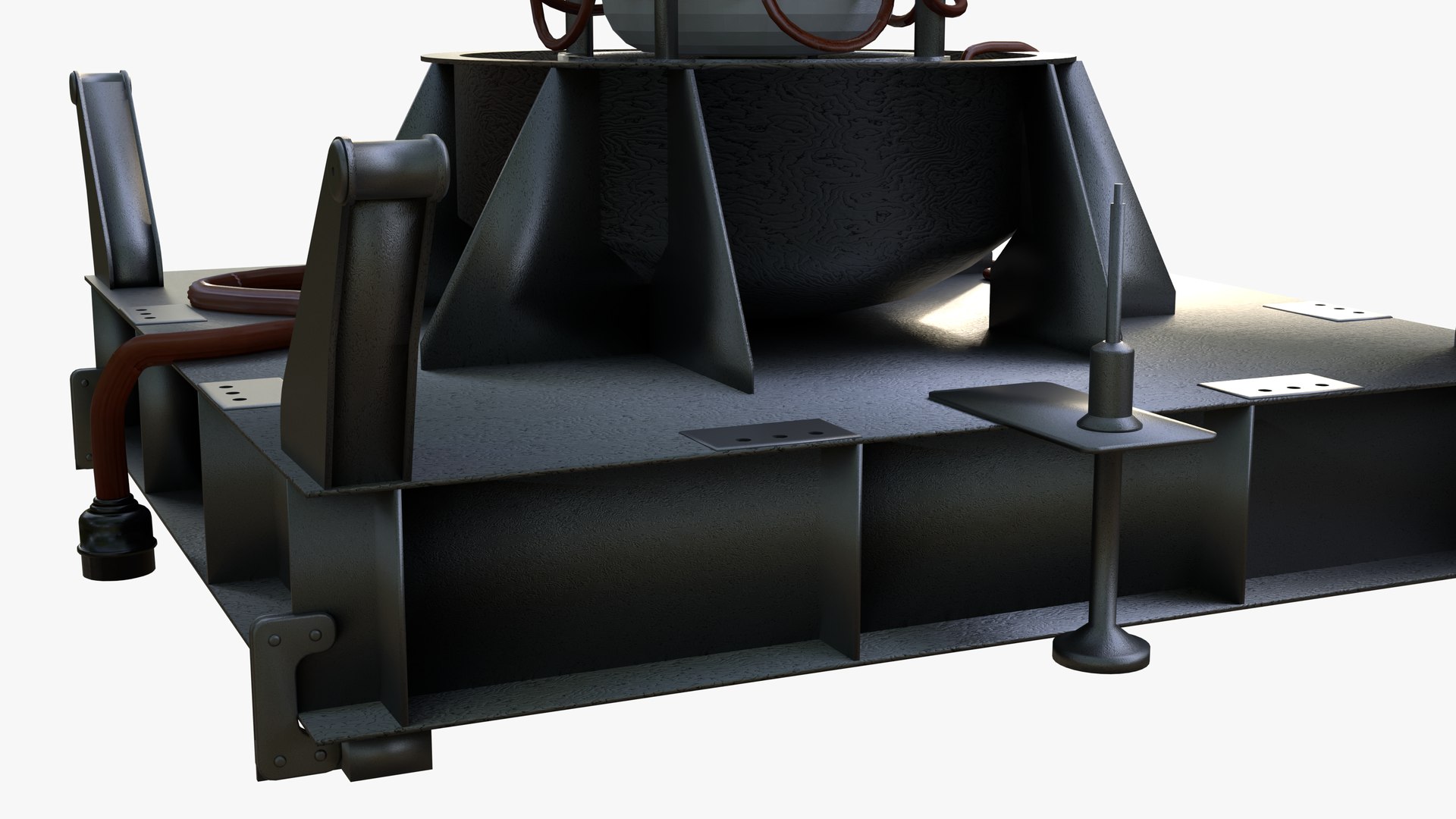 3D Radioisotope Thermoelectric Generator Model - TurboSquid 2081391