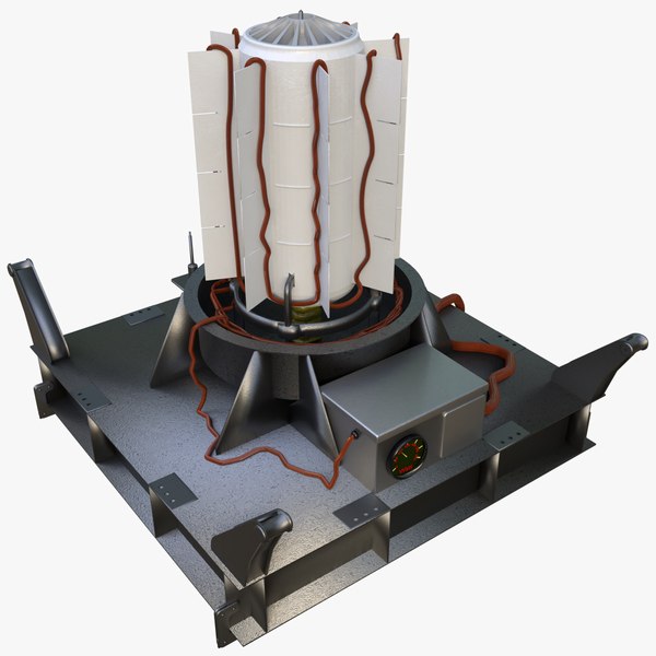 modèle 3D de Générateur thermoélectrique à radio-isotopes - TurboSquid ...