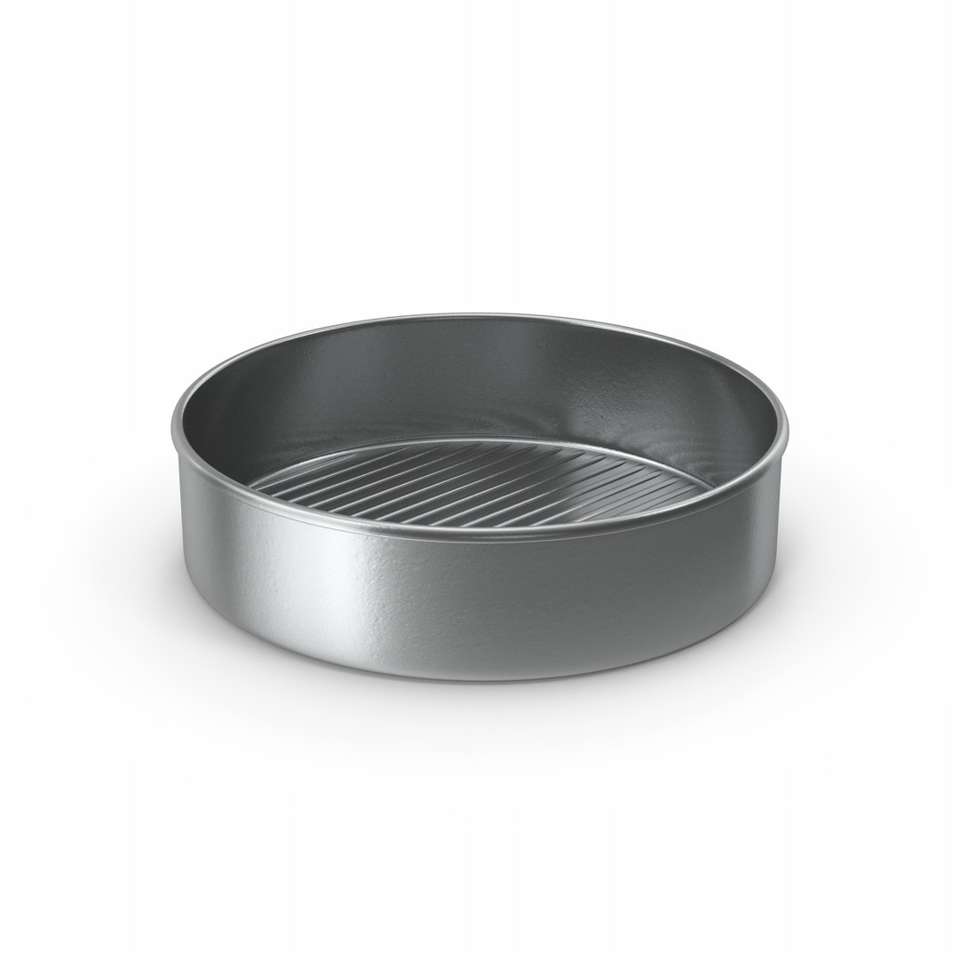 Cake Pan 3D Model - TurboSquid 2132749