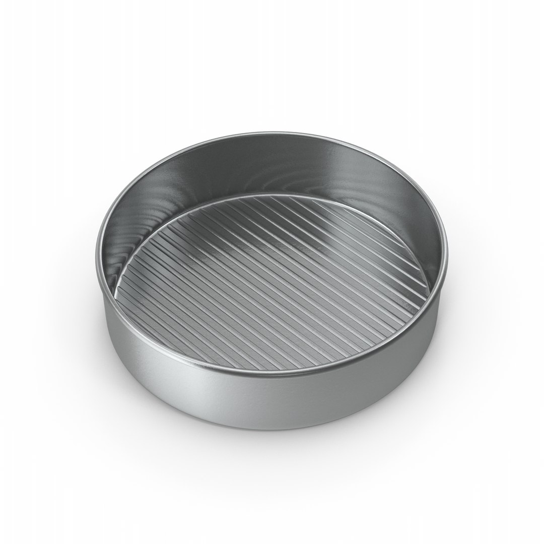 Cake Pan 3D Model - TurboSquid 2132749