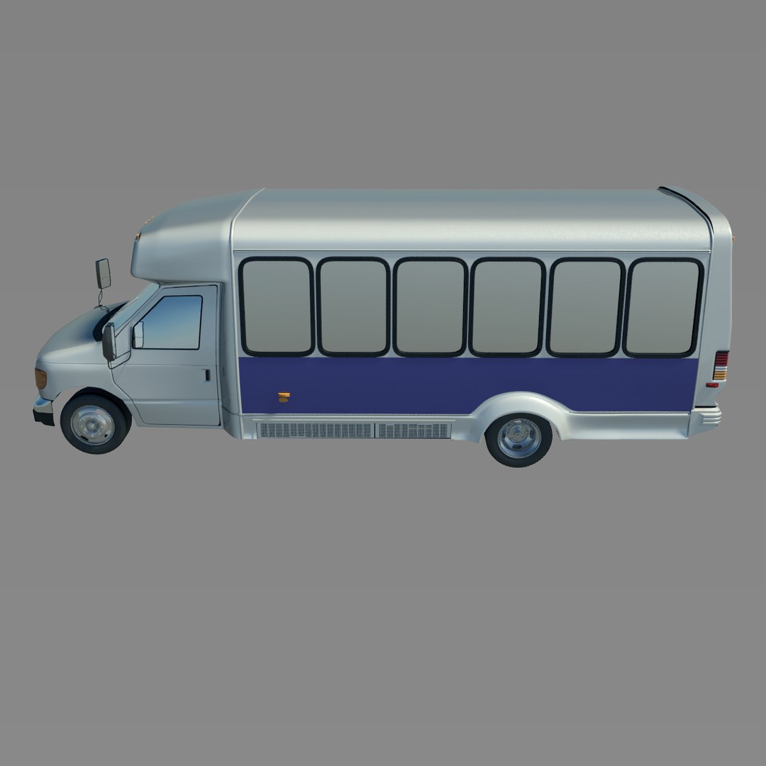 Bus Budget 3d Model