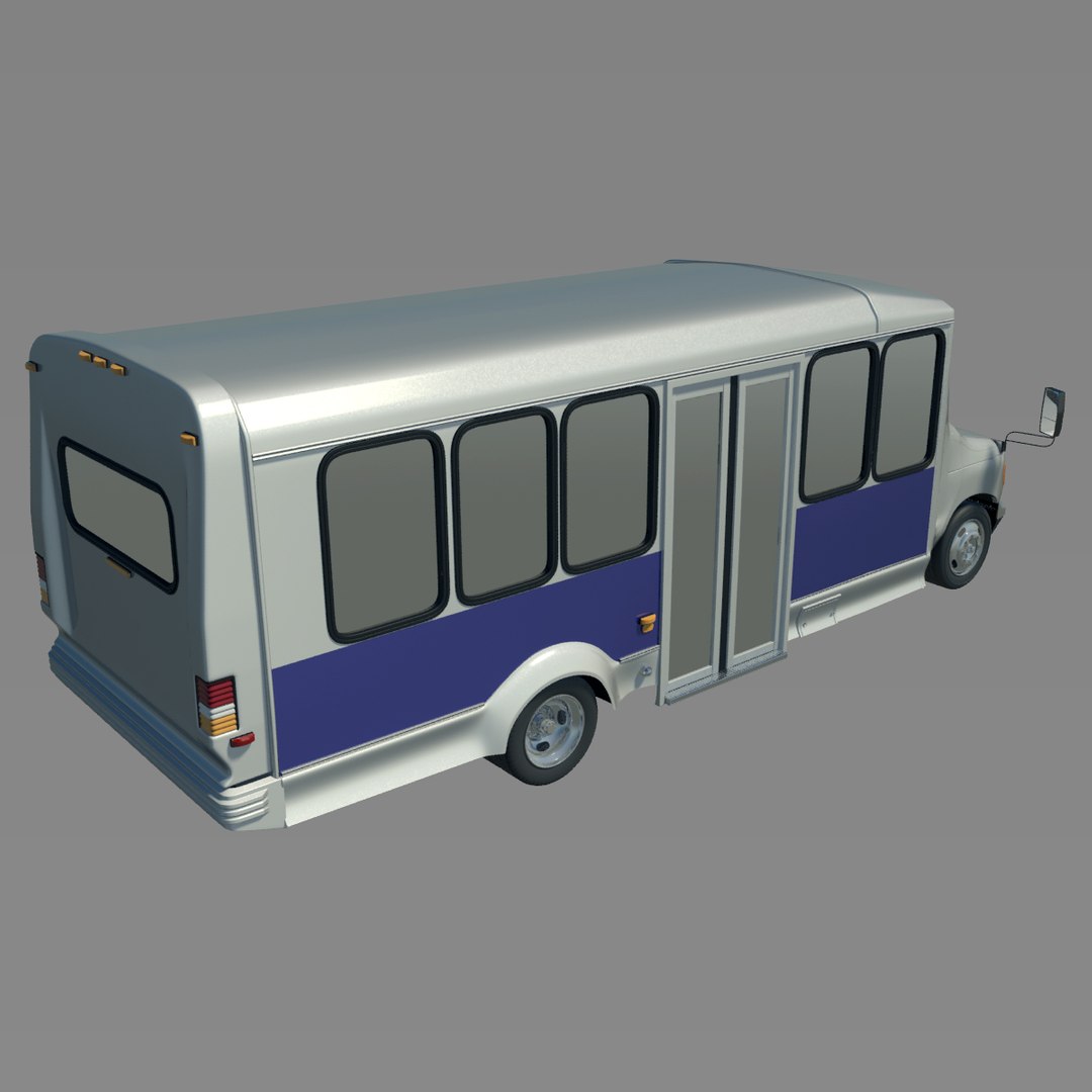 Bus Budget 3d Model