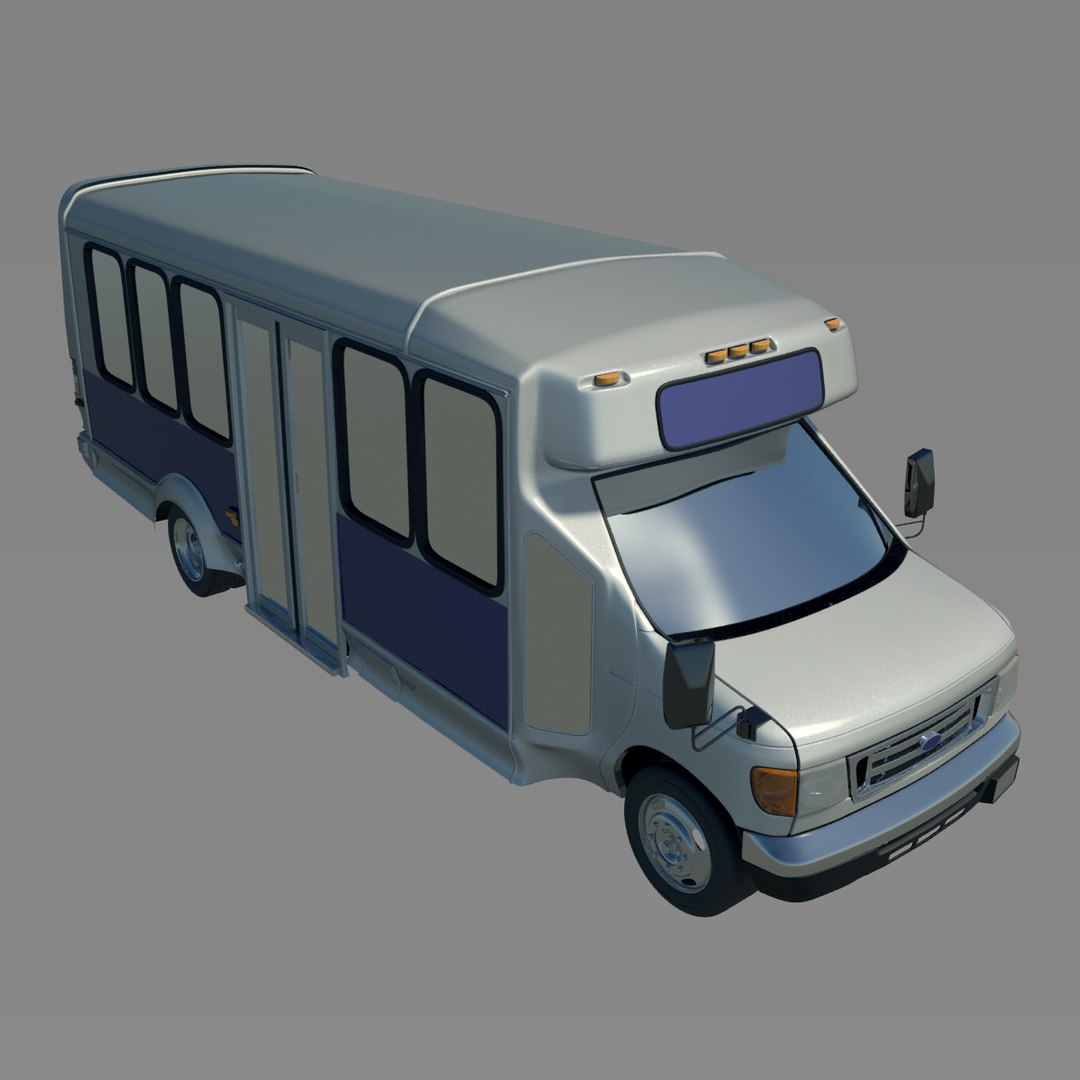 Bus Budget 3d Model