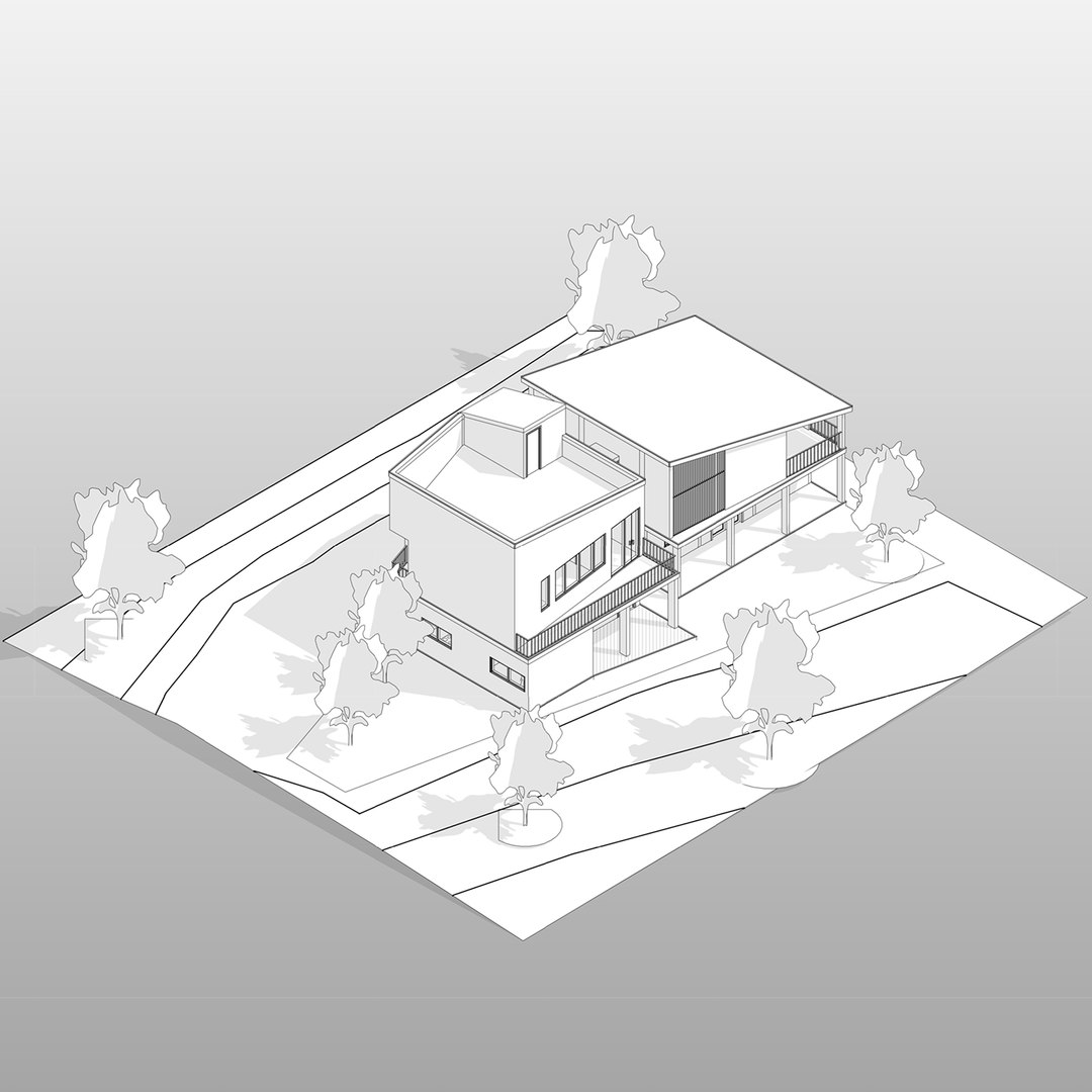 3D Revit House Model - TurboSquid 1243085