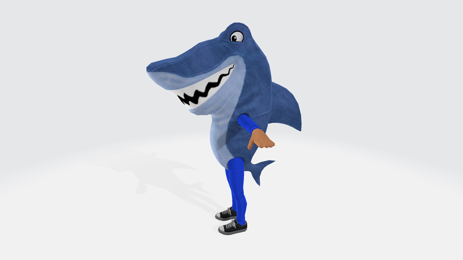 3D Male Shark Costume Model - TurboSquid 2349910