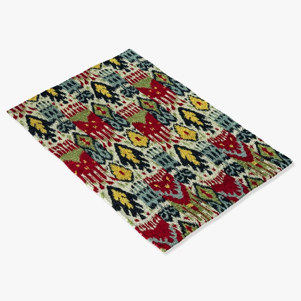 3d loloi rugs ml-01 ivory model