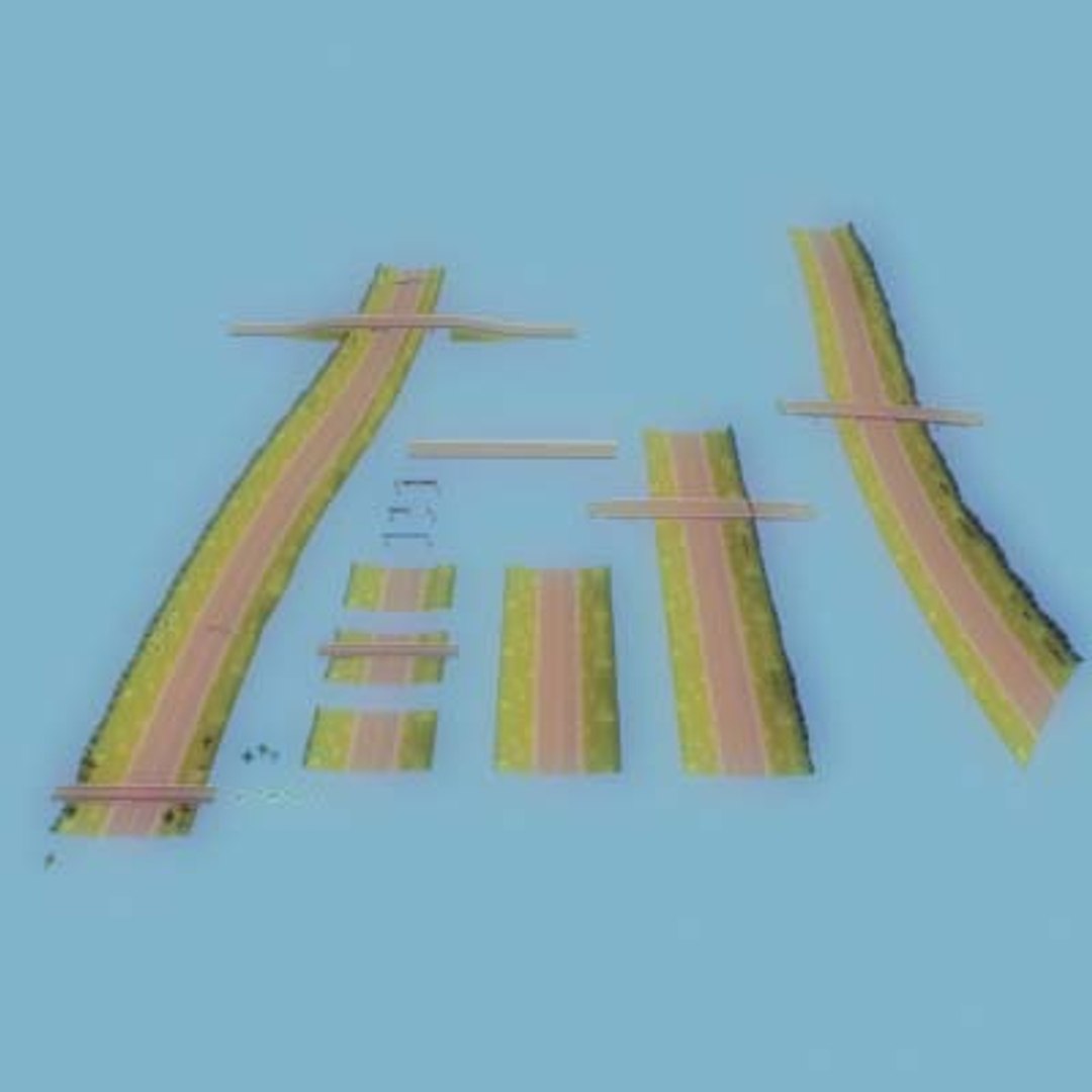 Motorway Road Rt 3d 3ds
