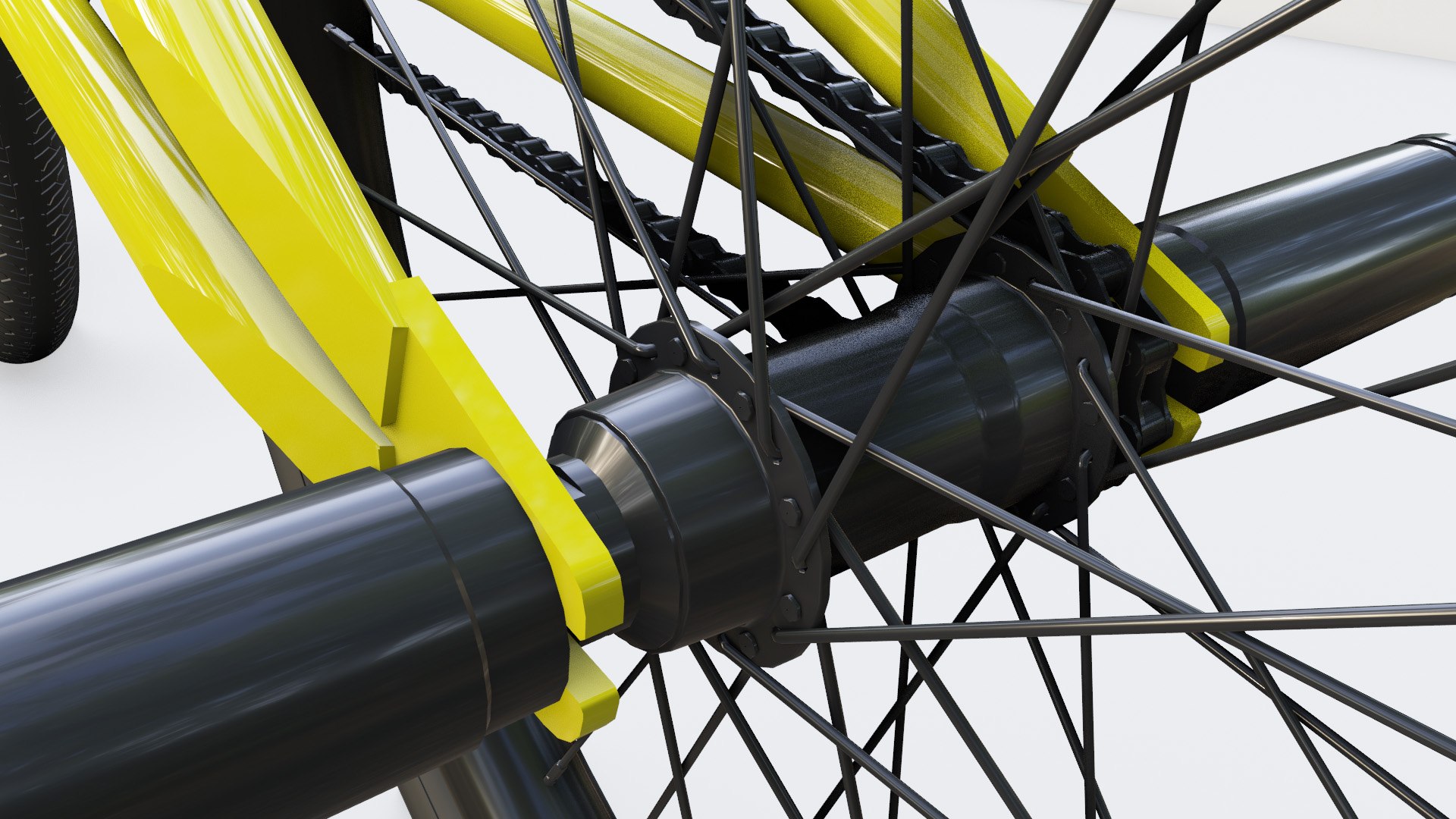 3D Flatland BMX diamond frame model - TurboSquid 2150559