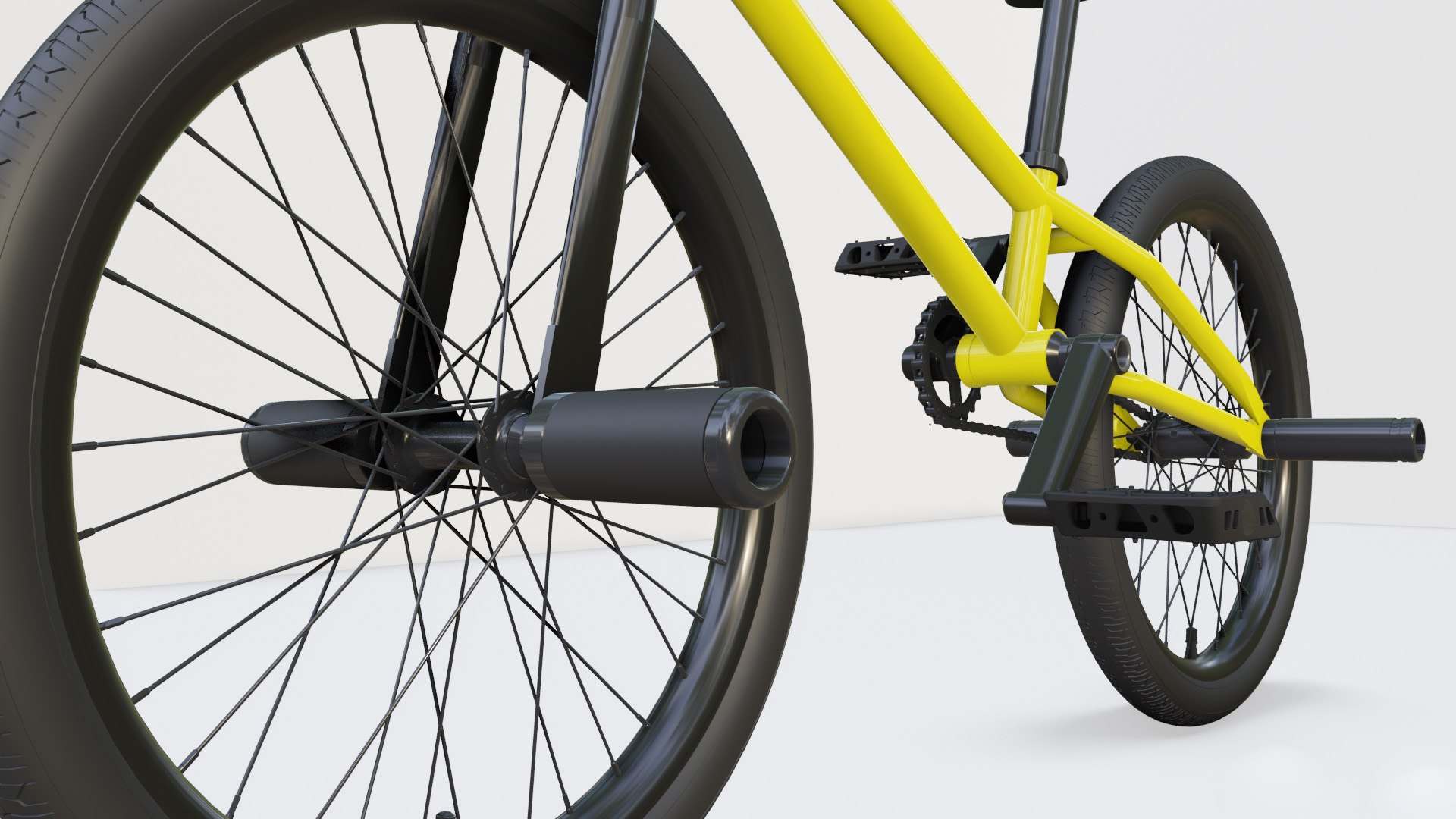 3D Flatland BMX diamond frame model - TurboSquid 2150559