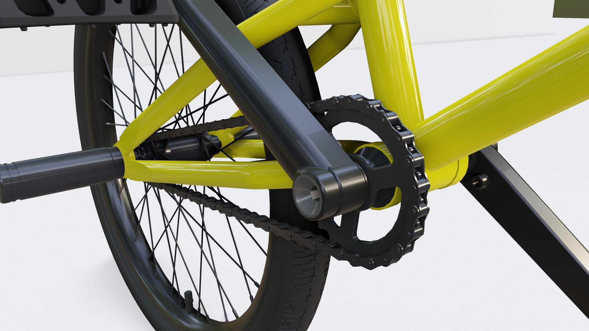 3D Flatland BMX diamond frame model - TurboSquid 2150559