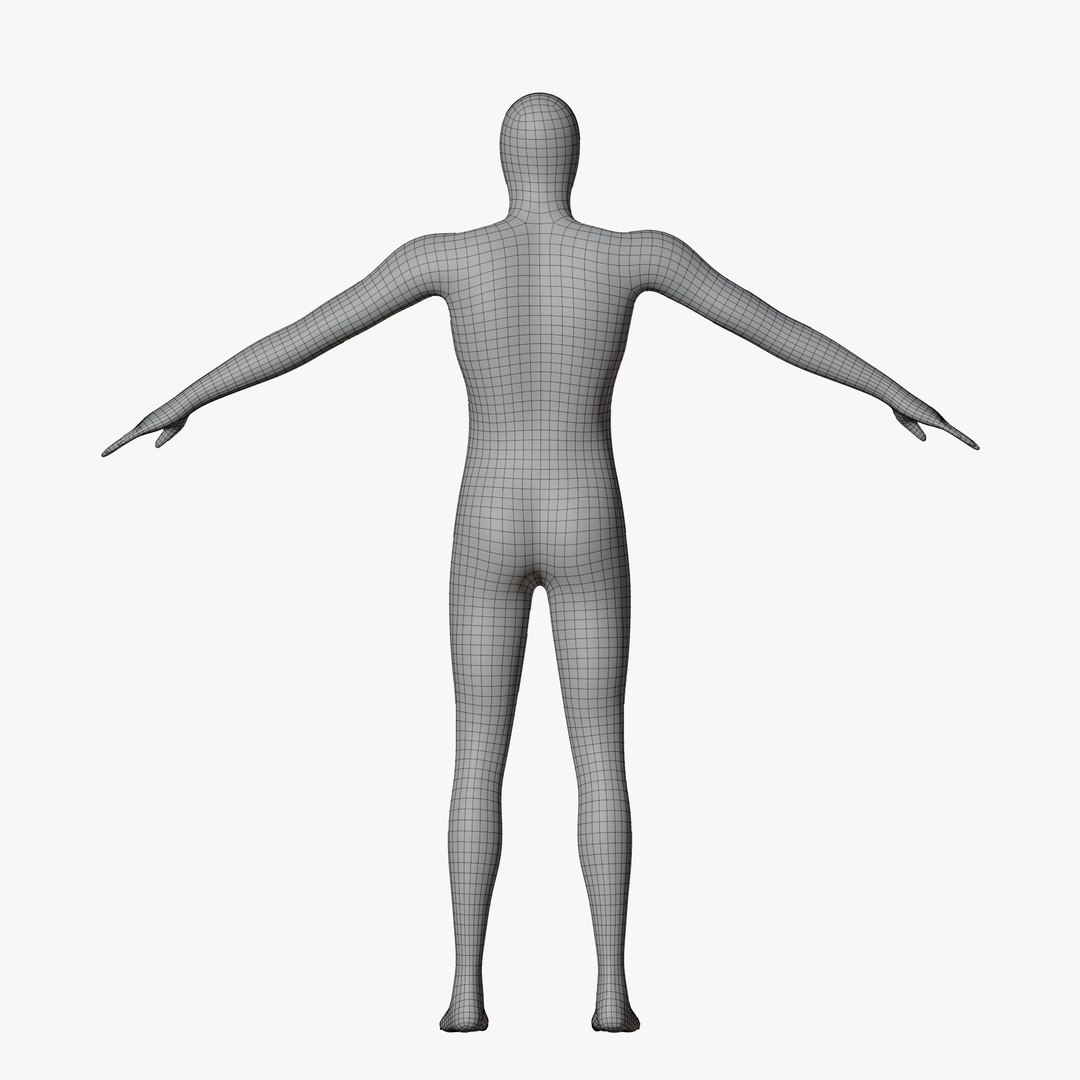 3D Male Mannequin 02 - TurboSquid 2051178