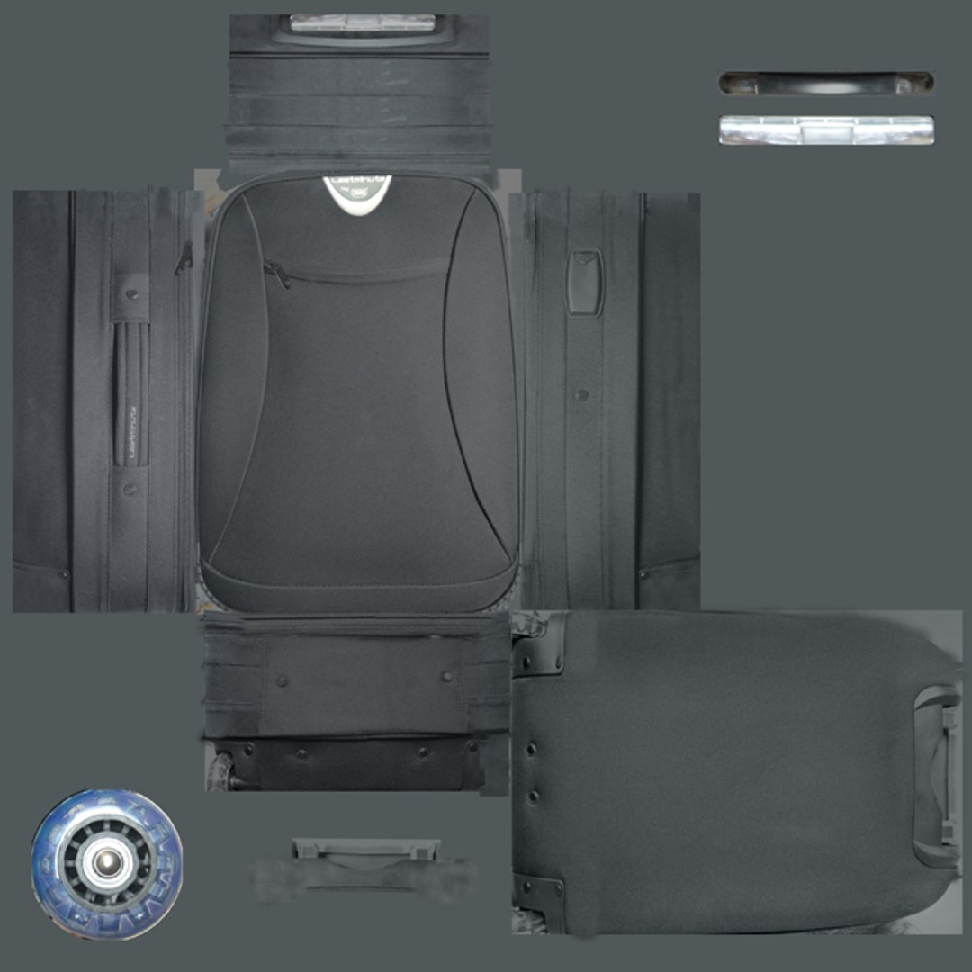 Case Suitcase T 3d Max
