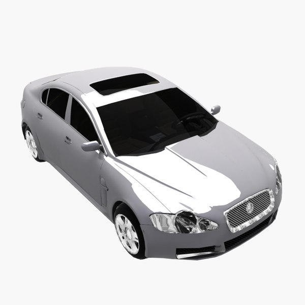 3d xf car luxury