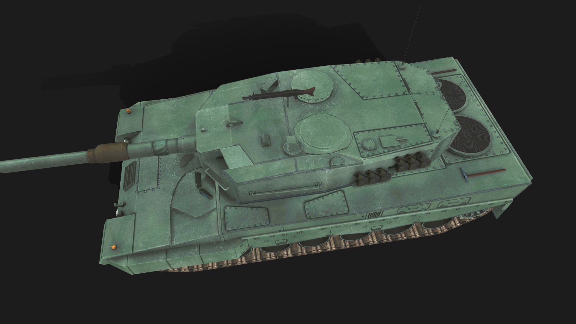 Leopard 1 Battle Tank 3D - TurboSquid 1536784