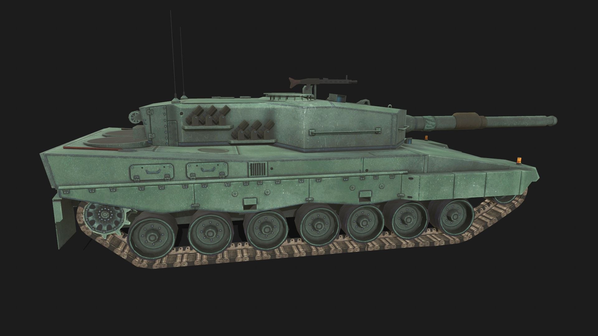 Leopard 1 Battle Tank 3D - TurboSquid 1536784
