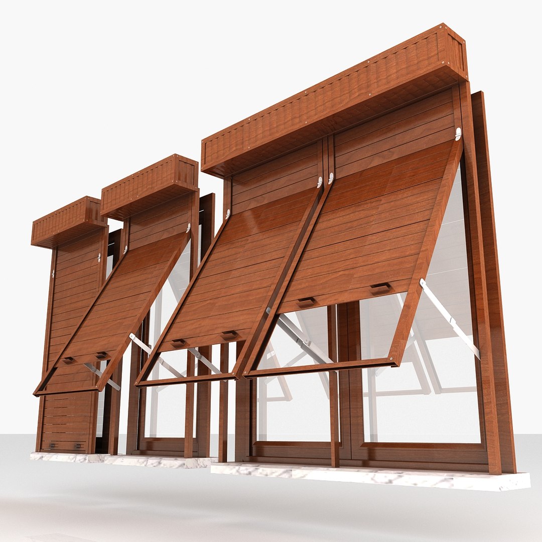 Window Shutter 3d 3ds